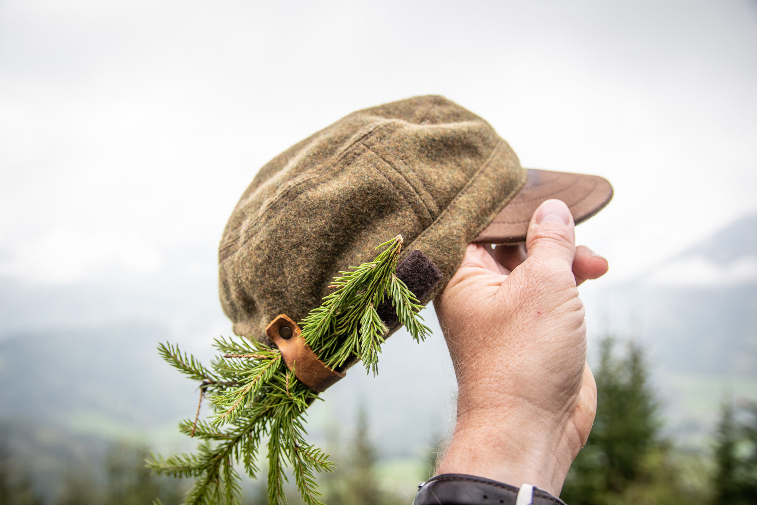 Ganz neu: Loden Field Cap "Schirmling" - WALDKAUZ